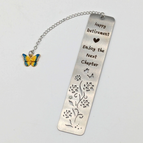 Other | Happy Retirement Metal Bookmark New | Poshmark